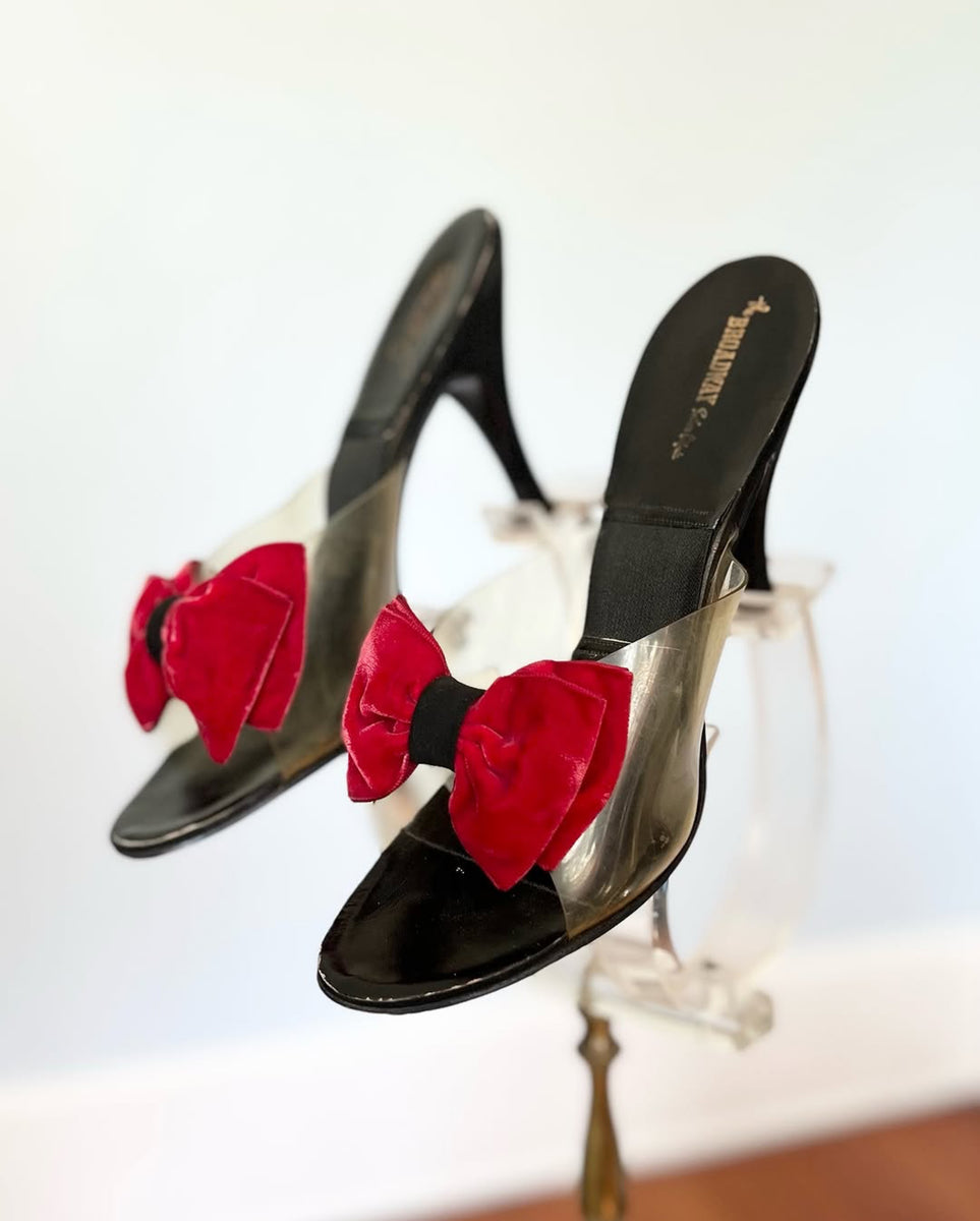 1950s Springolators w/ Velvet Bow – butchwaxvintage